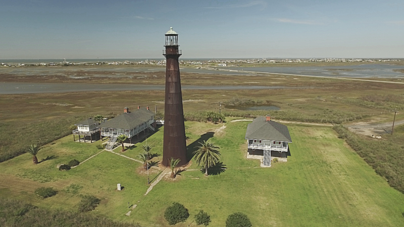 Bolivar Point Lighthouse - Bolivar Peninsula Texas Tourism Events ...